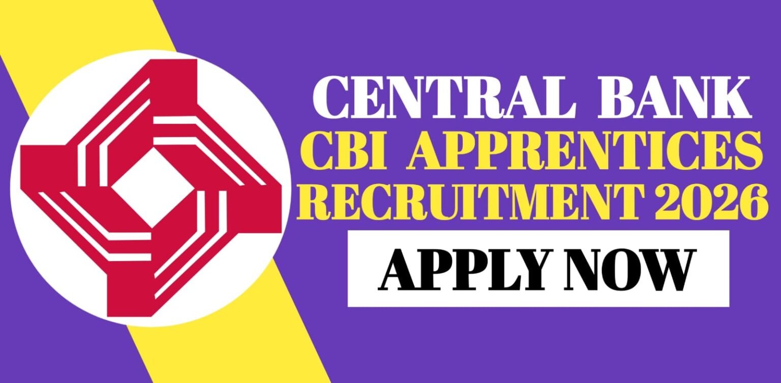 Central Bank CBI Apprentices Recruitment 2026 | Apply - SARKARI RESULT NOW